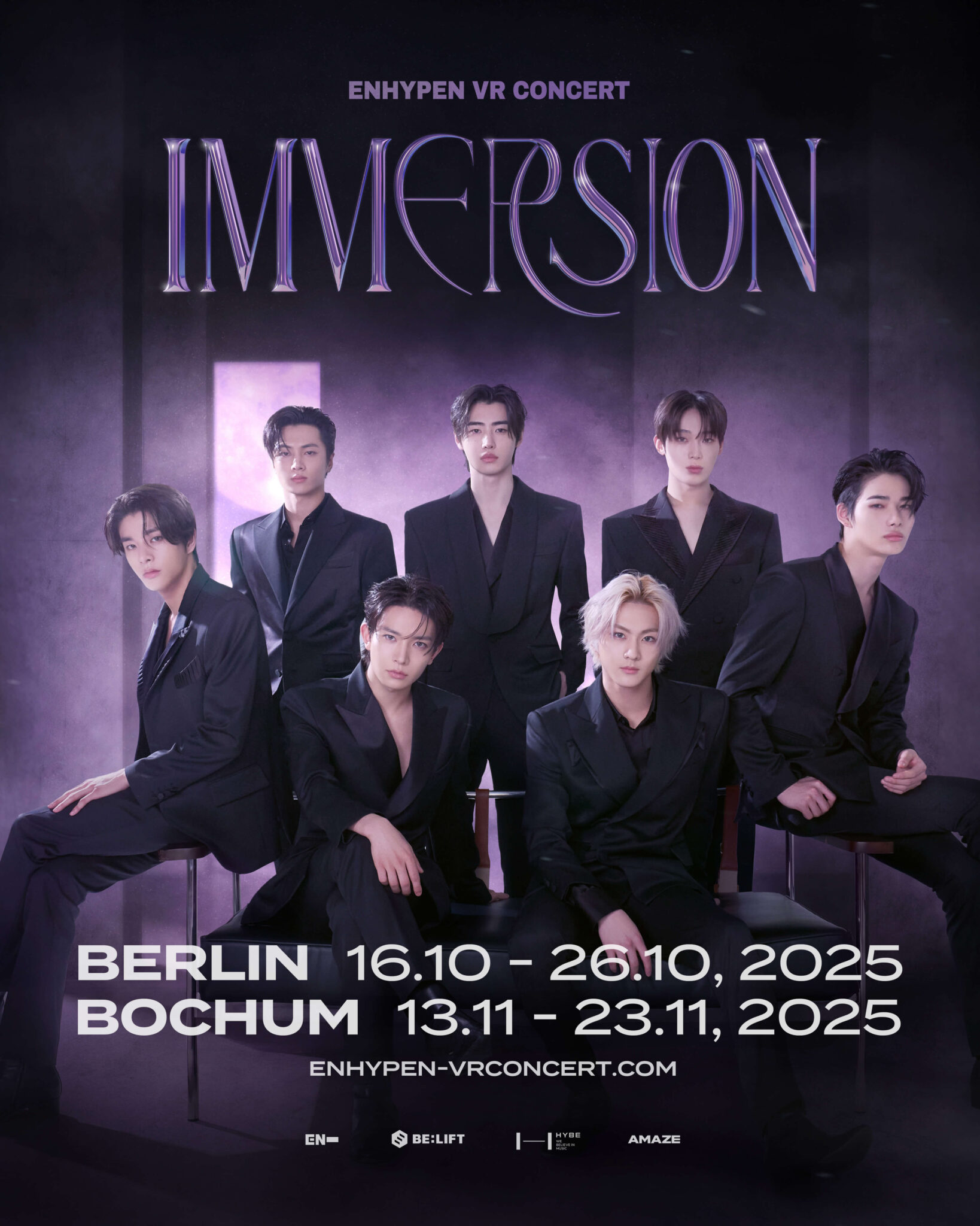 ENHYPEN VR CONCERT : IMMERSION exklusiv in Berlin und Bochum im UCI ...